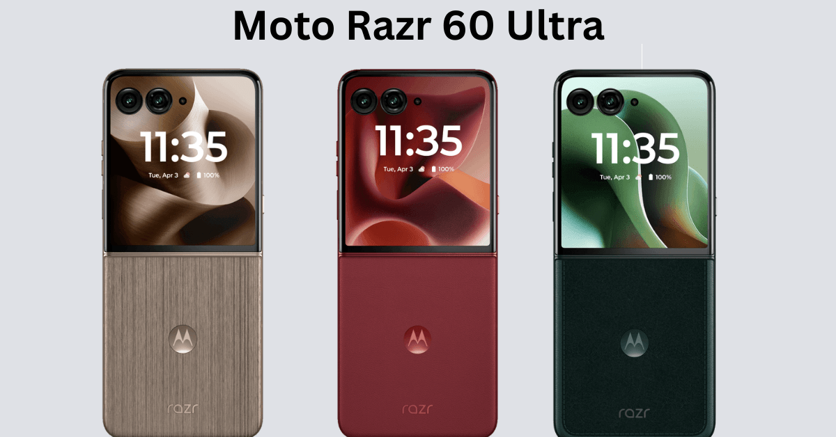 Moto Razr 60 Ultra Launched: Flip Phone with Snapdragon 8 Elite & 50MP ...